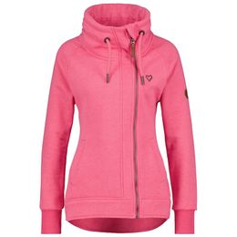 ALIFE & KICKIN Sweatjacke &raquo;Damen MerylAK&laquo; flamingo XL XL Kuschelig weiche Damensweatjacke MerylAK von alife and kickin in einfarbiger Optik