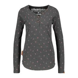 ALIFE & KICKIN Langarmshirt &raquo;Damen DaisyAK&laquo; moonless S S Detailverliebt! DaisyAK das brandneue Longsleeve f&uuml;r Damen von alife and kickin