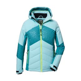 Killtec Skijacke »KSW 342 GRLS SKI QLTD JCKT« Wasserabweisende, atmungsaktive Skijacke mit verstellbaren Bündchen mint 140 140 Mädchen Skijacke in...