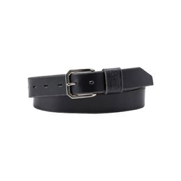 Levi's LEVI'S Ledergürtel »WIDE LOOP TWO HORSE BELT« mit Logoprägung regular black