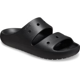 Crocs Badepantolette »Classic Sandal V2« Sommerschuh, Poolslides, Schlappen, zum Schlupfen schwarz 45 45 Bequeme Pantolette für Freizeit oder Strand