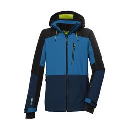 Killtec Skijacke »KSW 72 MN SKI JCKT« Trendige Skijacke, 100% wasser- und winddicht, abnehmbare Kapuze himmelblau S S Herren Skijacke in...