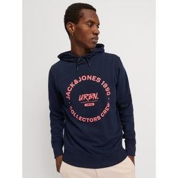 Jack & Jones JACK & JONES Kapuzensweatshirt »JJSIMON SWEAT HOOD« Sky Captain XS XS Hoodie von Jack & Jones