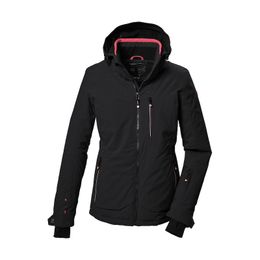 Killtec Skijacke »KSW 36 WMN SKI JCKT« Wasserdichte Damenjacke mit abnehmbarer Kapuze und Schneefang schwarz 42 42 Skijacke mit abzippbarer Kapuze...