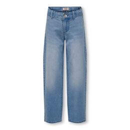 KIDS Only Weite Jeans »KOGSYLVIE CLEAN WIDE LEG LB DNM PIM NOOS« Light Blue Denim 122 - N-Gr N-Gr 122 Weite Jeans mit lockerem Schnitt, ideal für...
