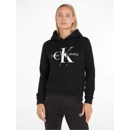Calvin Klein Jeans Kapuzensweatshirt &raquo;CORE MONOGRAM HOODIE&laquo;, mit Logo-Schriftzug Ck Black XS (34) XS (34) Hoodie von Calvin Klein Jeans