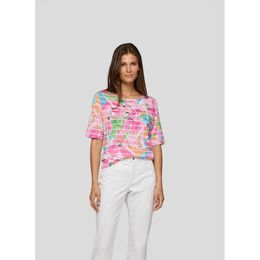 Rabe T-Shirt mit floralem Muster Mandelbl&uuml;te 40 40 T-Shirt von Rabe