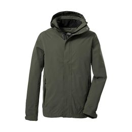 Killtec Outdoorjacke »KOS 87 KG MN JCKT XENIOS« Wasser- und winddichte Herrenjacke mit verstellbarer Kapuze olivgrün 25 25 Funktionsjacke mit...