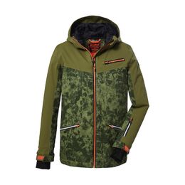 Killtec Skijacke »KSW 124 BYS SKI JCKT« Wasser- und winddichte Funktionsjacke mit atmungsaktivem Design olivgrün 140 140 Funktionsjacke in...