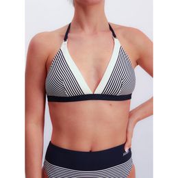 JOOP! Triangel-Bikini-Top »Stripes«, Träger zum Binden, Streifen-Design Navy stripe 34 - Cup C Cup C 34 Triangel-Bikini-Top von JOOP!