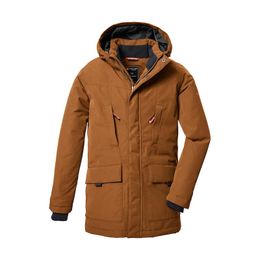 Killtec Parka »KOW 378 BYS PRK« Wind- und wasserdichter Kinderparka, atmungsaktiv braun 176 176 Kinder Winter-Funktionsparka mit regulierbarer Kapuze