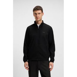 BOSS Sweatjacke &raquo;Mix&Match Jacket Z&laquo; mit Kontrastnaht am &Auml;rmel schwarz S (48) S (48) Sweatjacke von BOSS Black Menswear