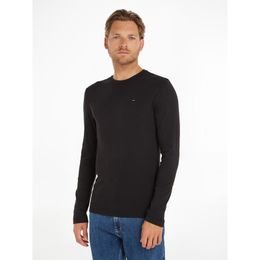 Tommy Jeans Herren Langarmshirt &raquo;TJM ORIGINAL RIB LONGSLEEVE TEE&laquo; schwarz M (48/50)