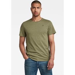 G-Star Raw G-STAR T-Shirt »Base-S T-Shirt« sage htr S (44/46) S (44/46) Feingestrickter Jersey aus Bio-Baumwolle