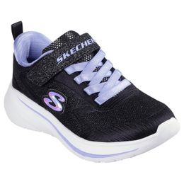 Skechers Sneaker »WAVE 92«, Schlupfschuh mit Glitzer für Mädchen, Größenschablone zum Download schwarz-lila 29 29 Skechers Sneaker mit...