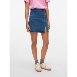 Véro Moda VERO MODA Jeansrock »VMNELLY HR SHORT SKIRT DNM MIX NOOS« Medium Blue Denim L (40) L (40) Denim Minirock von Vero Moda