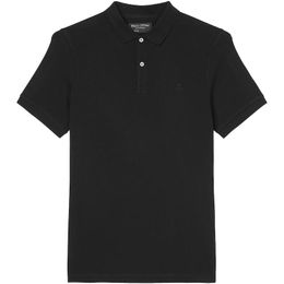 Marc O'Polo MARC O'POLO Poloshirt im klassischen Look schwarz M M Kurzarm-Design, ideal für warme Tage oder als Layering-Basis in kühleren Monaten