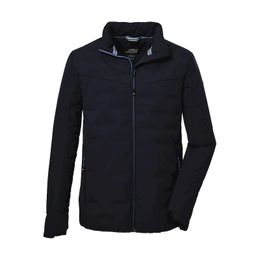Killtec Steppjacke »KOW 12 MN QLTD JCKT« Leichte Steppjacke, 10.000 mm Wassersäule, einrollbare Kapuze navy S S Herren Steppjacke mit einrollbarer...