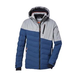 Killtec Skijacke »KSW 172 BYS SKI QLTD JCKT« Wasserabweisende, atmungsaktive Winterjacke im Colourblock-Design ocean 128 128 Junior Winterjacke in...