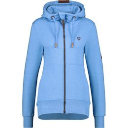 alife and kickin ALIFE & KICKIN Kapuzensweatjacke »Damen YasminAK A« azure melange M M Genieße die Vorzüge des Lebens mit der neuen Damensweatjacke YasminAK A von...