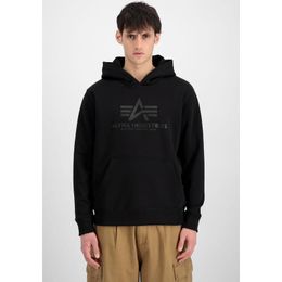 Alpha Industries Kapuzensweatshirt »Basic Hoody Carbon« black/black 3XL 3XL Legerer Hoodie von Alpha