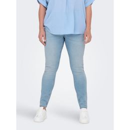 Only CARMAKOMA High-waist-Jeans »CARANNA HW SKINNY ANK DNM ANA NOOS« Light Blue Denim 52 - Länge 32 Länge 32 52 Knöchellange Jeans von Only CARMAKOMA