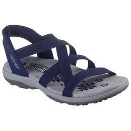 Skechers Sandale »REGGAE SLIM-STRETCH FLEX«, Flats, Trekking Sandale mit Slip-ins Funktion navy 41 41 Mit praktischer Stretch-Fit Funktion