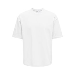 Only & Sons ONLY & SONS Rundhalsshirt »ONSCASPIAN AUT SS TEE« White XXL XXL T- Shirt von Only & Sons