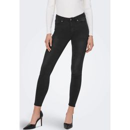 Only Skinny-fit-Jeans »ONLWAUW MID SK BJ1097« Washed Black M (38) - Länge 30 Länge 30 M (38) Skinny-fit-Jeans mit Mid Waist: betont die Figur und...