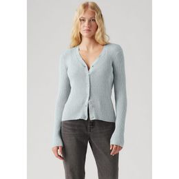 Levi's LEVI'S Longstrickjacke »TULIP CARDIGAN« DUSTY BLUE M (38) M (38) Strickjacke TULIP CARDIGAN von Levi's