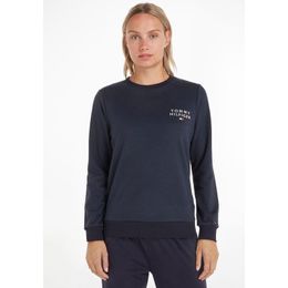 Tommy Hilfiger Underwear Rundhalspullover »TRACK TOP« mit Markenlabel Desert-Sky XXL (48) XXL (48) Pullover von TOMMY HILFIGER