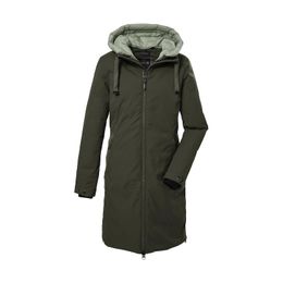 G.I.G.A. by Killtec G.I.G.A. DX BY KILLTEC Parka »GW 2 WMN PRK« Wasserfester Damen-Parka mit abnehmbarer Kapuze und viel Stauraum olivgrün 44 44 gefütterter Damen...