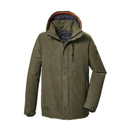 G.I.G.A. by Killtec G.I.G.A. DX BY KILLTEC Funktionsjacke &raquo;GW 71 MN JCKT&laquo; Wasserdichte, atmungsaktive Winterjacke mit abnehmbarer Kapuze olivgr&uuml;n S S Herren...