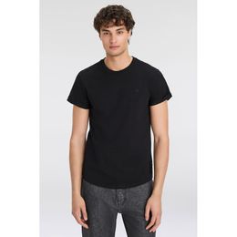 Replay T-Shirt black S S Kurzarmshirt in Regular Fit Passform für bequemen Alltagsstil