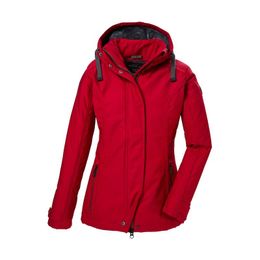 G.I.G.A. by Killtec G.I.G.A. DX BY KILLTEC Softshelljacke &raquo;GW 23 WMN SFTSHLL JCKT&laquo; Wasser- und windabweisende Softshelljacke mit Fleecefutter rot 34 34 Damen...