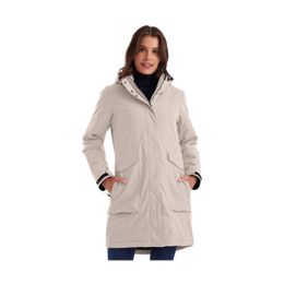 Killtec Parka »Damen Funktionsparka« Wasserdichter, atmungsaktiver Damenparka mit abnehmbarer Kapuze hellbeige 44 44 Damen Funktionsparka mit...