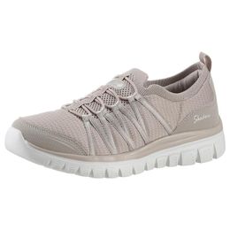 Skechers Slip-On Sneaker »GRACEFUL-SOFT SOUL« mit Memory Foam Ausstattung taupe 38 38 Sportiver Skechers Sneaker in veganer Verarbeitung