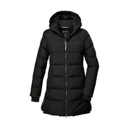 Killtec Steppmantel »KOW 359 GRLS QLTD PRK« Mädchen Parka: wasserabweisend, windabweisend, regulierbare Kapuze schwarz 128 128 Mädchen Parka in...