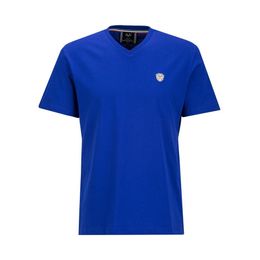 19V69 Italia T-Shirt 'Toni' Herren Größe XL blau / weiß
