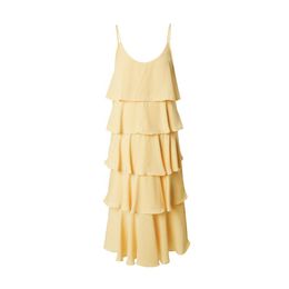 Vila Kleid 'AMALITA' Damen Größe 44 goldgelb