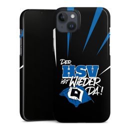 DeinDesign iPhone 14 Plus Handy Premium Case Smartphone Handyh&uuml;lle Schutzh&uuml;lle gl&auml;nzend Ascent Hamburger Sv Hsv Premium Case