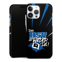 DeinDesign iPhone 14 Pro Max Handy Premium Case Smartphone Handyh&uuml;lle Schutzh&uuml;lle matt Ascent Hamburger Sv Hsv Premium Case