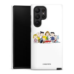 DeinDesign Galaxy S23 Ultra Handy Panzer Handyh&uuml;lle robuste Outdoor H&uuml;lle Schutzh&uuml;lle gl&auml;nzend Merchandise Kindheit Peanuts Tough Case