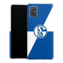 DeinDesign Galaxy A51 Handy Premium Case Smartphone Handyh&uuml;lle Schutzh&uuml;lle gl&auml;nzend Official Licensed Product Fc Schalke 04 Bundesliga Premium Case