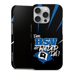 DeinDesign iPhone 16 Pro Handy Premium Case Smartphone Handyh&uuml;lle Schutzh&uuml;lle matt Ascent Hamburger Sv Hsv Premium Case
