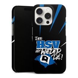 DeinDesign iPhone 15 Pro Handy Premium Case Smartphone Handyh&uuml;lle Schutzh&uuml;lle matt Ascent Hamburger Sv Hsv Premium Case