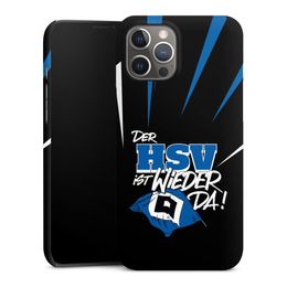 DeinDesign iPhone 12 Pro Max Handy Premium Case Smartphone Handyh&uuml;lle Schutzh&uuml;lle matt Ascent Hamburger Sv Hsv Premium Case