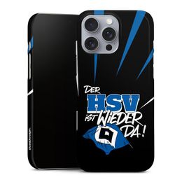DeinDesign iPhone 16 Pro Max Handy Premium Case Smartphone Handyh&uuml;lle Schutzh&uuml;lle gl&auml;nzend Ascent Hamburger Sv Hsv Premium Case
