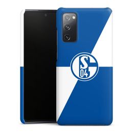 DeinDesign Galaxy S20 FE Handy Premium Case Smartphone Handyh&uuml;lle Schutzh&uuml;lle matt Official Licensed Product Fc Schalke 04 Bundesliga Premium Case