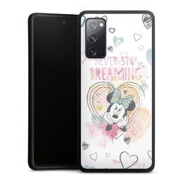 DeinDesign Galaxy S20 FE Handy Premium Silikon H&uuml;lle Handyh&uuml;lle schwarz Case Disney Minnie Mouse Official Licensed Product Silikon Premium Case